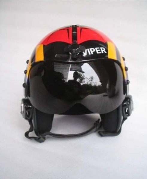 TOP GUN VIPER FLIGHT HELMET MOVIE PROP PILOT NAVAL AVIATOR USN NAVY | eBay