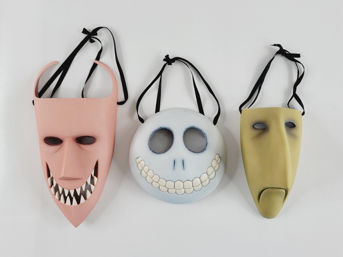 The Nightmare Before Christmas Lock Shock And Barrel Masks Lock,