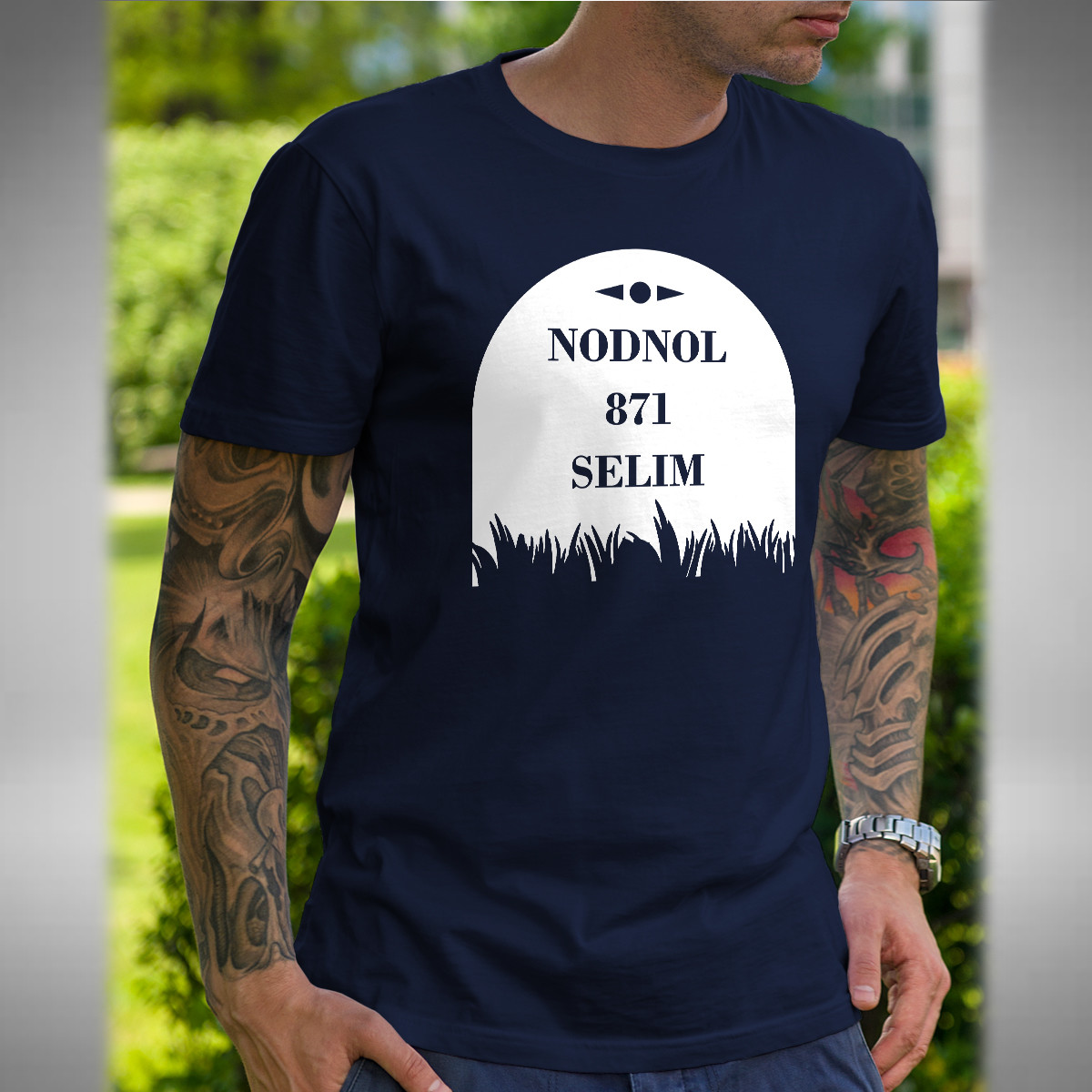 Nodnol T-Shirt Funny Red Dwarf Inspired Comedy London 178 Miles Small ...