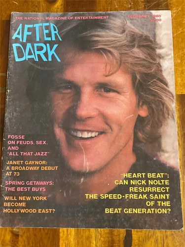AFTER DARK entertainment magazine NICK NOLTE 2-80 | eBay