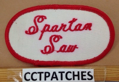 VINTAGE SPARTAN SAW PATCH | eBay