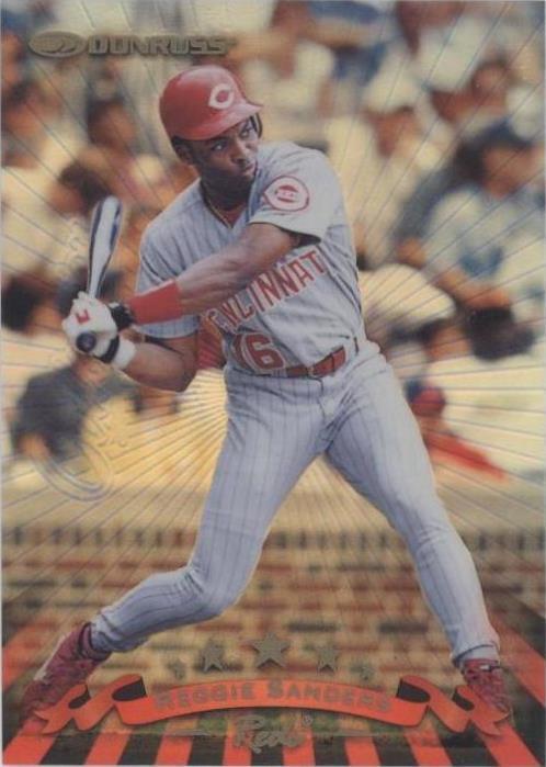 1998 Donruss Collections - Donruss Reggie Sanders #PC75 Prized ...
