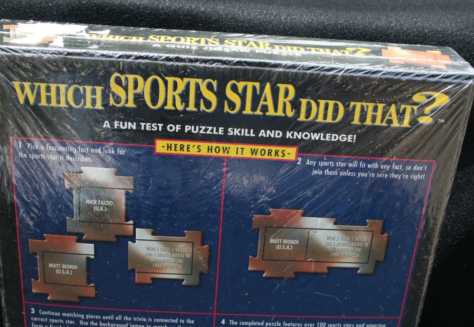 Which Sports Star Did That Quiz Jigsaw Puzzle New Sealed Age 12+ Game ...