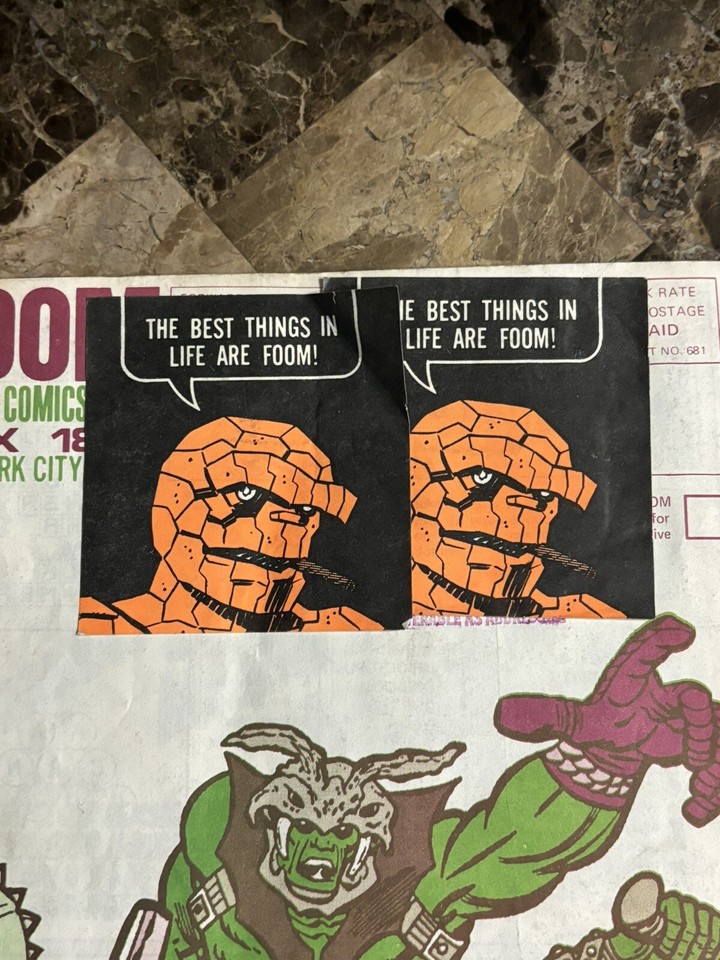 FOOM Magazine #4 1973 Marvel Comics Dr. DOOM Concept Art | eBay