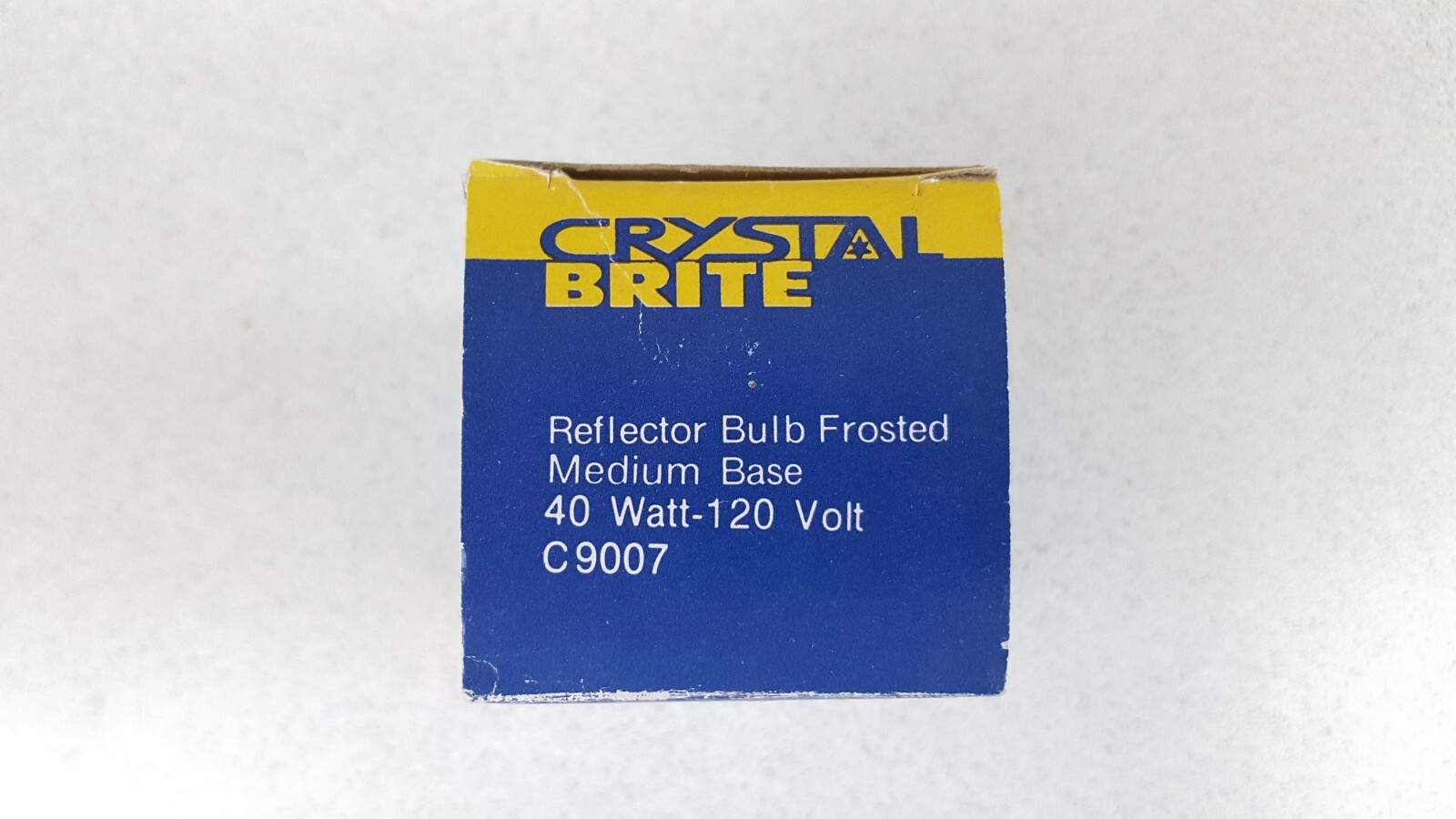 Crystal Brite, C9007, 40Watt-120V, Reflector Bulb Frosted Medium Base ...