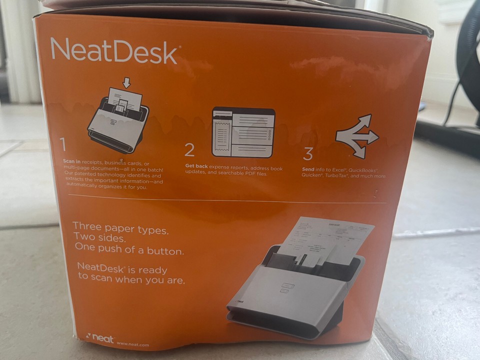 NeatDesk ND-1000 Desktop Scanner and Digital Filing System | eBay
