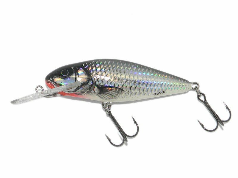 Salmo Perch 8cm 14g PH8DR Deep Runner Floating Lure Crankbait NEW ...