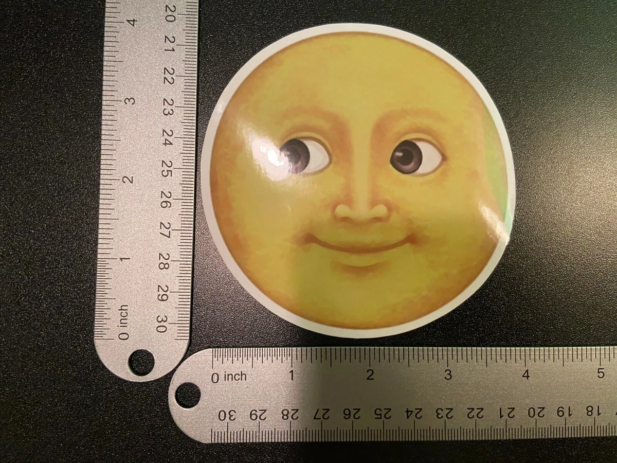 Yellow Moon Emoji