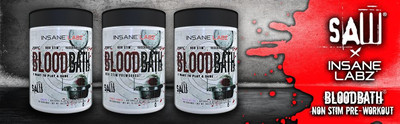 INSANE LABZ SAW BLOODBATH Non Stim Preworkout 40 Servings Pumps ...