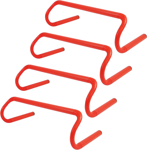6 Inch Agility Speed Hurdles - 4 Pack Detachable Agility Training ...
