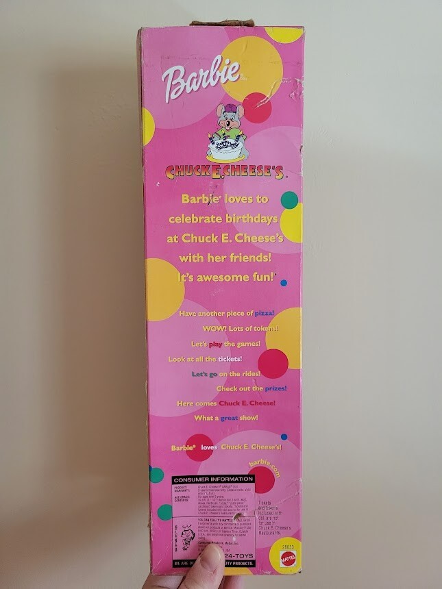BARBIE - Chuckey Cheese - NEW in Box | eBay