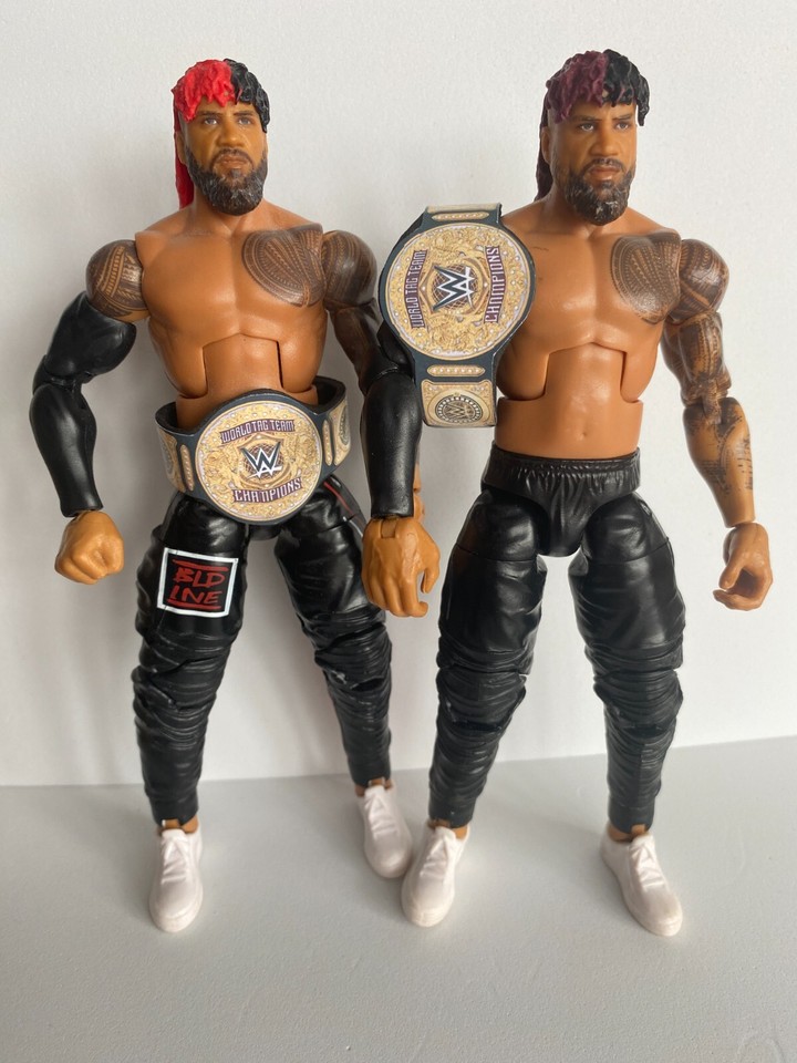 Custom WWE Figure Belts | Full Custom Set x 14 for Mattel / Elite ...