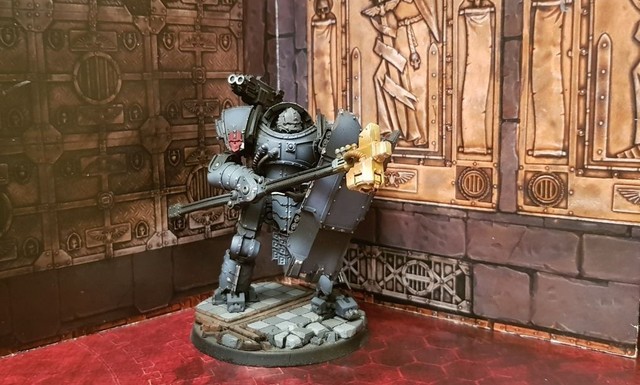 Iron Circle Domitar-Ferrum Class Battle-automata painted Warhammer 40k ...