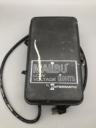 Intermatic Malibu Low Voltage Lighting Transformer Timer Unknown Model ...
