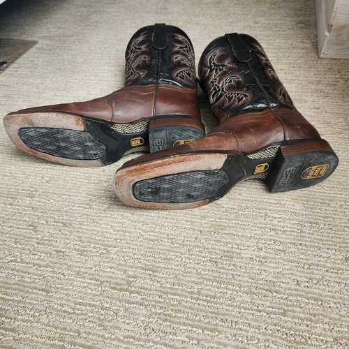 Dan Post Franklin Boots Mens 12D Square Toe | eBay