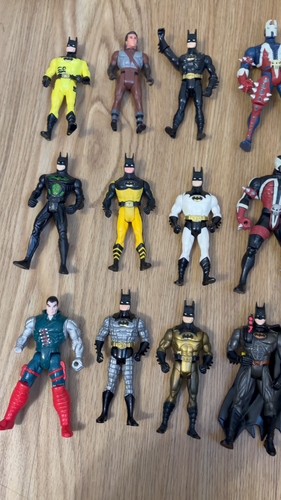 Lot of 21 Vintage Batman & Other Action Figures from 1990s | eBay