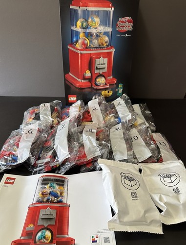 LEGO PRIZE MACHINE **BUILD ONLY + BALLS Included** No Minifigures 21358 ...
