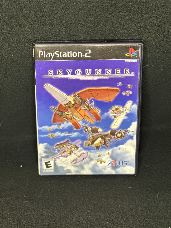 Sky Gunner (Sony PlayStation 2, 2002) - CIB, Box and Manual ...
