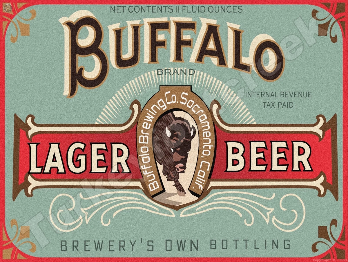 Aluminum Reproduction Vintage Labels