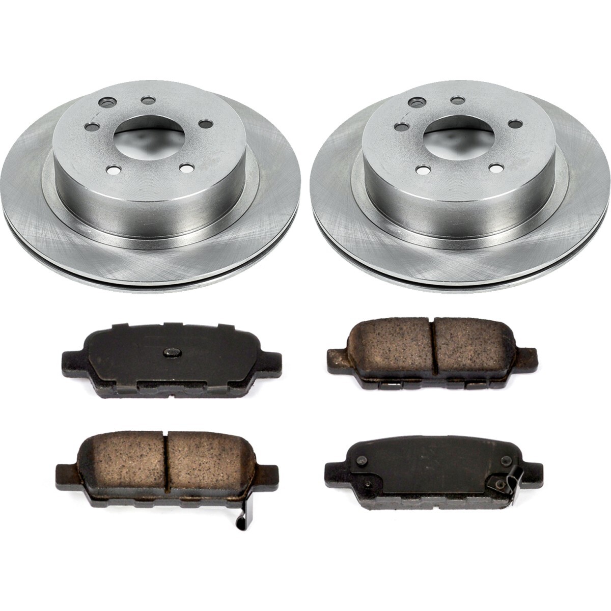 3OEREP10 Sure Stop Brake Disc and Pad Kits 2-Wheel Set Rear for ...