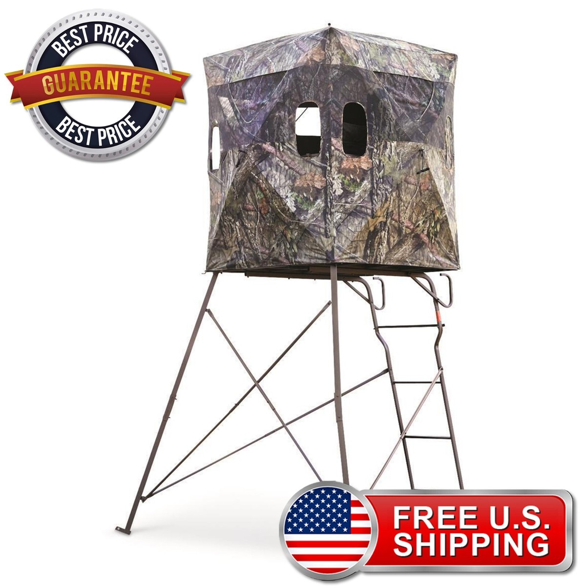 Elevated Hunting Blind Platforms Amazon.com : Guide Gear 10' Elevated