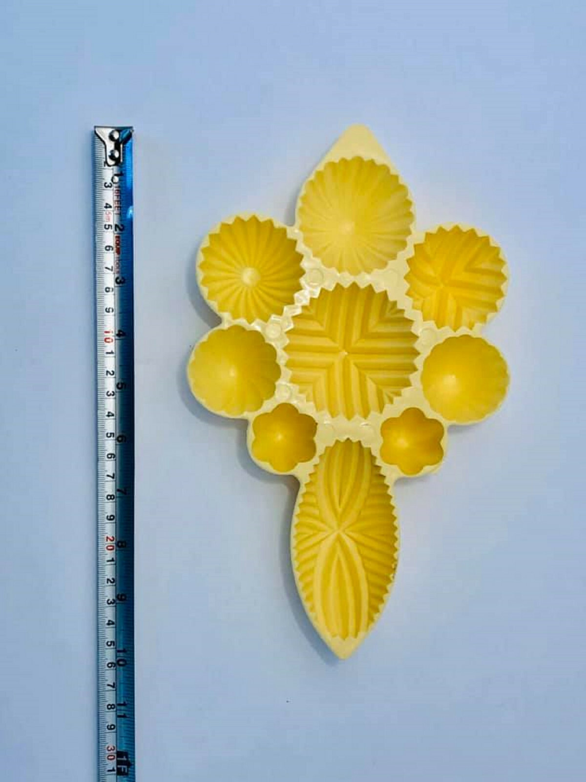 Set Of 2 Pistachio & Dates Maamoul Plastic Mould 9 Different Designs in ...