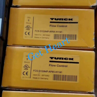 1pcs TURCK FCS-G1/2A4P-AP8X-H1141 flow sensor 6870092 | eBay