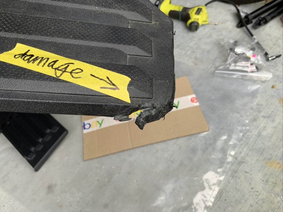 2022-2024 Toyota Tundra Outer Rear Bumper Step Pad Insert RH ...