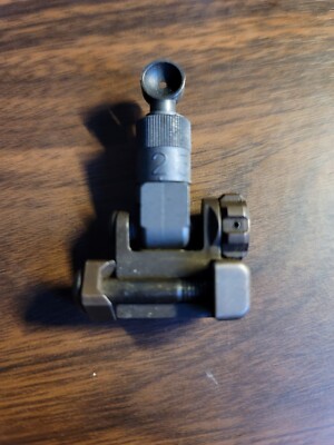 Knight Armament Rear Sight "600 Meter USMC" (Stamped with USMC) Used | eBay