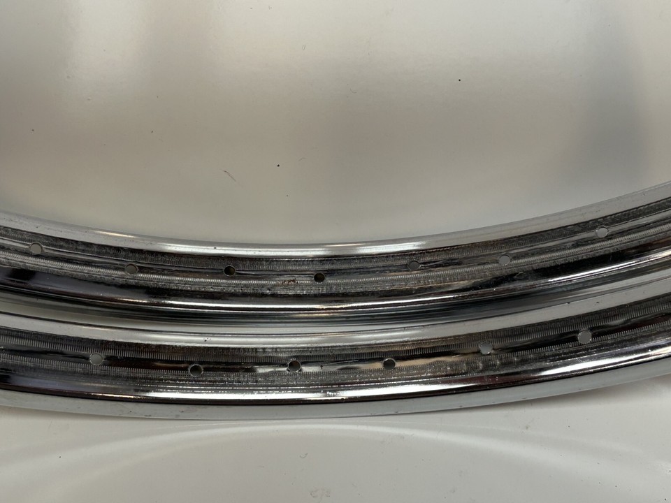 Early Schwinn 36 Hole S-2 Center Stamp 24" Rims Pair - Very Good | eBay