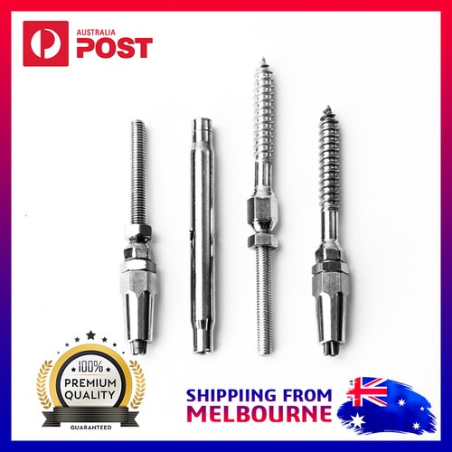 Swageless Lag Screw Terminal Stainless Steel Balustrade Kit For Timber ...