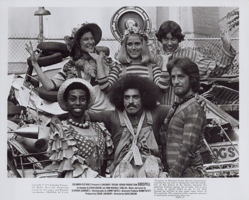 Victor Garber + Robin Lamont + Joanne Jonas in Godspell (1973) Photo K ...