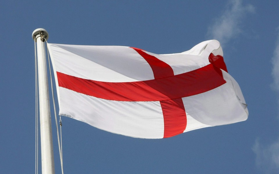 5ft x 3ft Large England English Flag St Georges Cross National Rugby ...