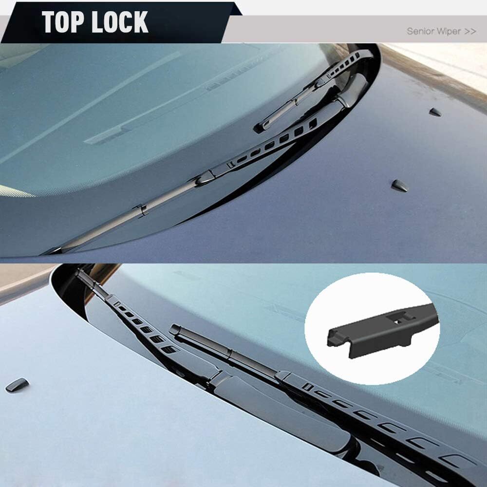 Front Windshield Wiper Blades 24"+23" All Season For 2009-2009 BMW 528i ...