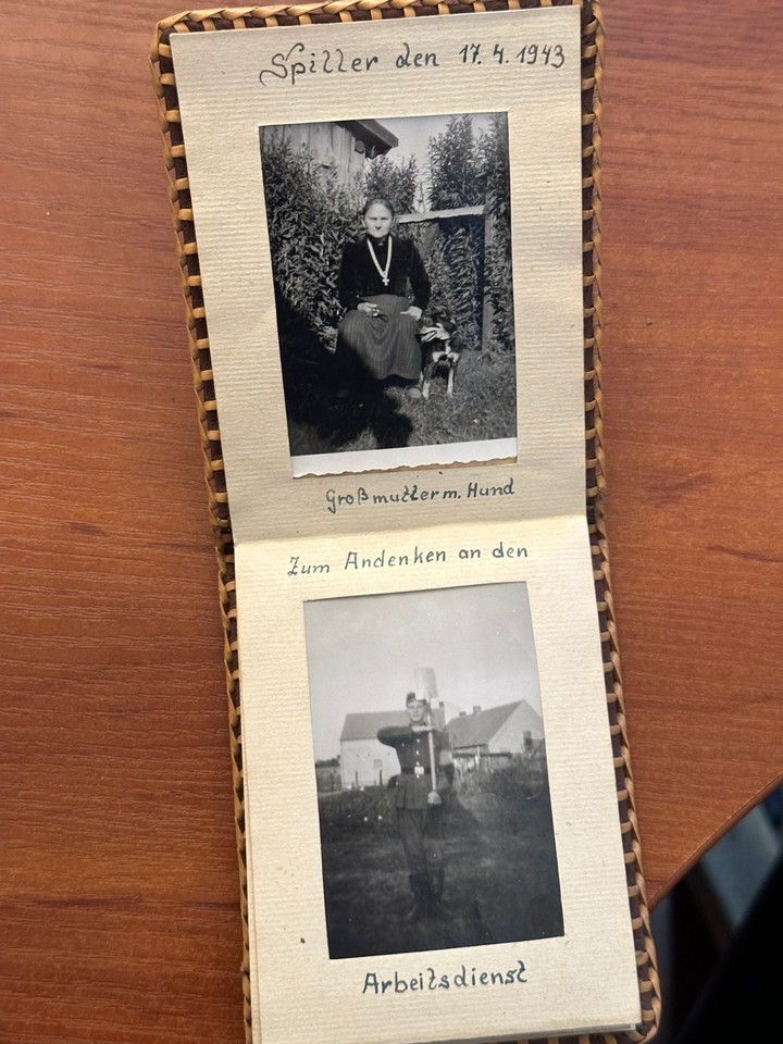 Compact Album with German Photos WWII Time 1942 Poto set by one ...