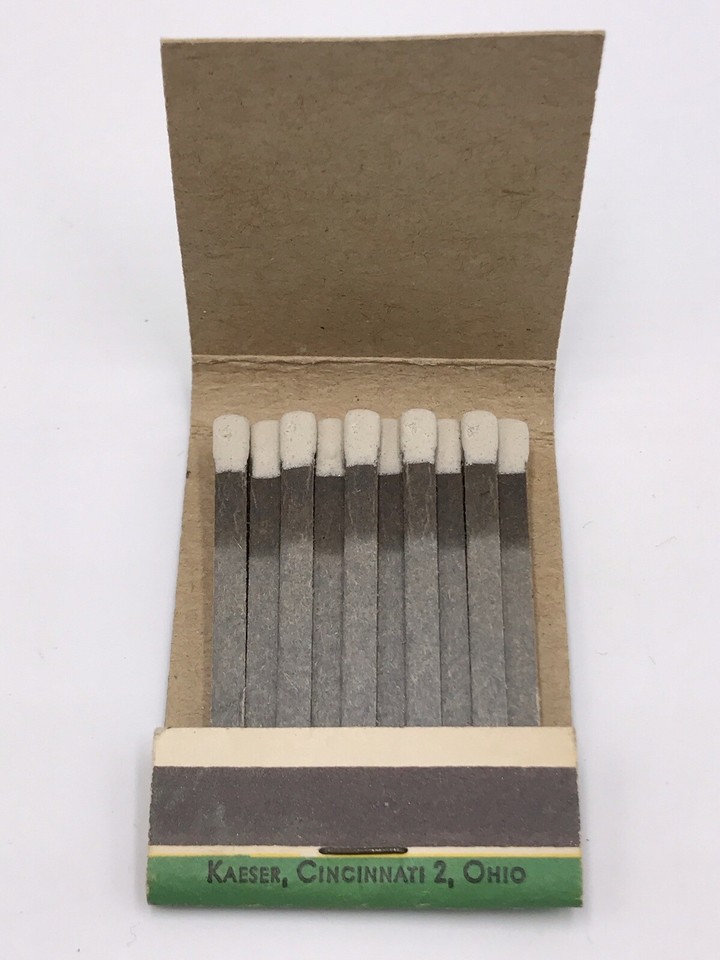 Vtg Feature Matchbook WEXLER'S What A Frame Formal Wear Cincinnati 2 ...