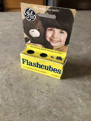 GE Flashcubes 3 Cubes NEW! NIB! | eBay