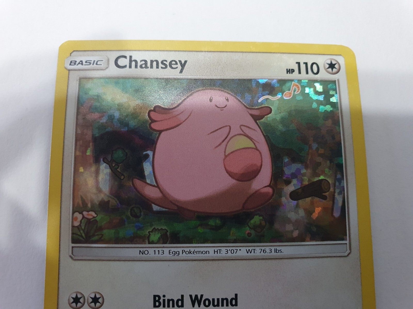 Chansey 10/12 - Original Pokemon Card 2018 Promo HOLO MP Condition is ...