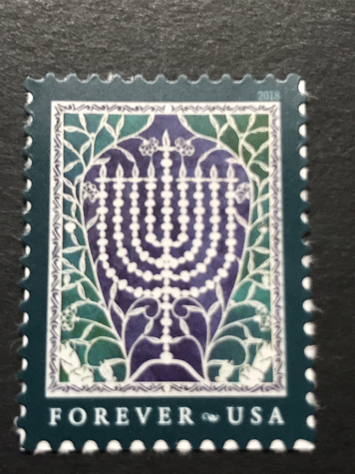 Scott#5338 2018 -Hanukkah - Forever - Single-MNH | eBay
