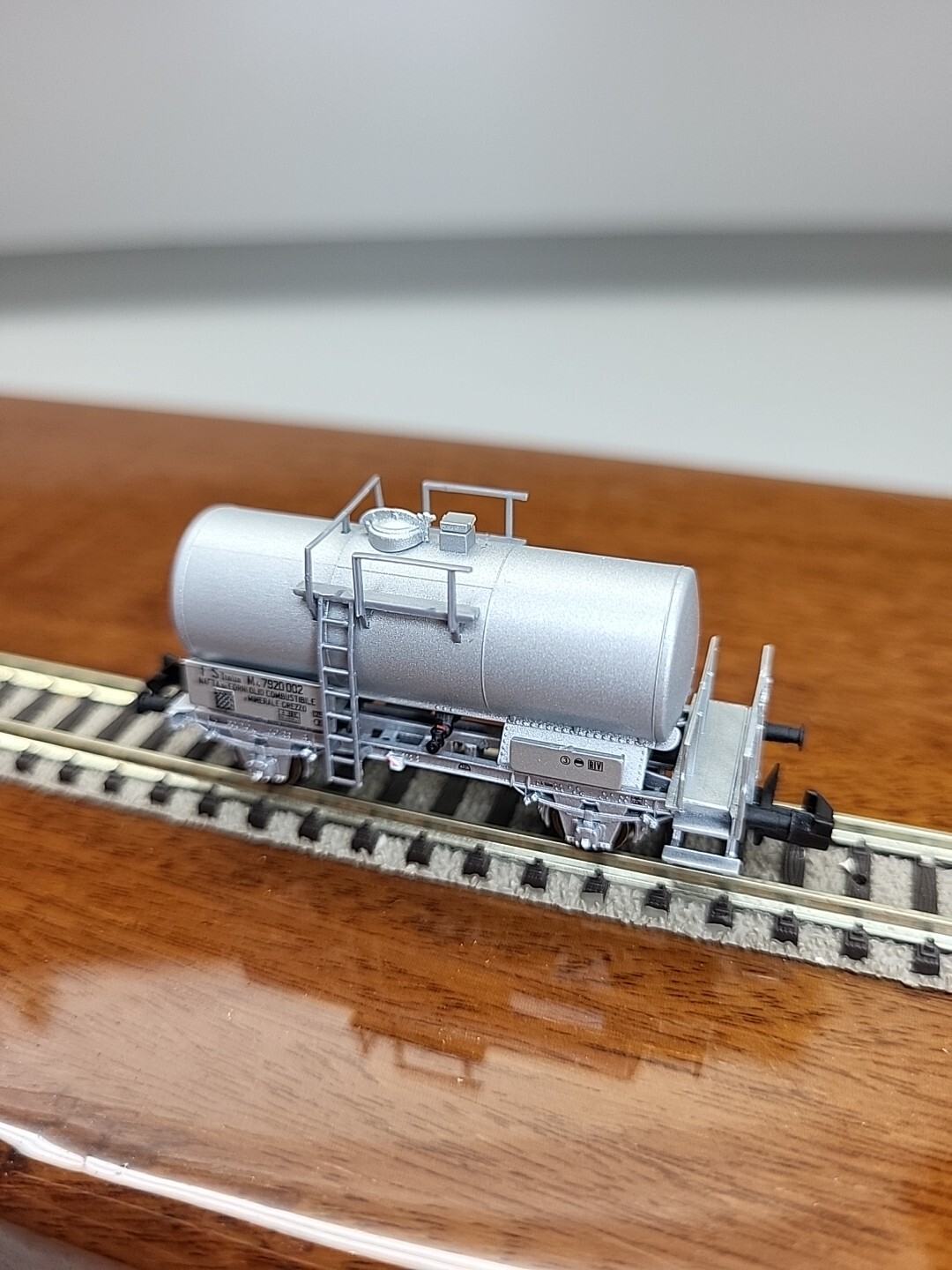 Brawa 67511 N DB BP Tank Car Silver Kesselwagen | eBay