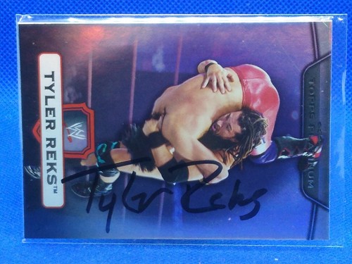 AUTOGRAPH Tyler Reks 2010 Topps WWE Platinum #45 | eBay