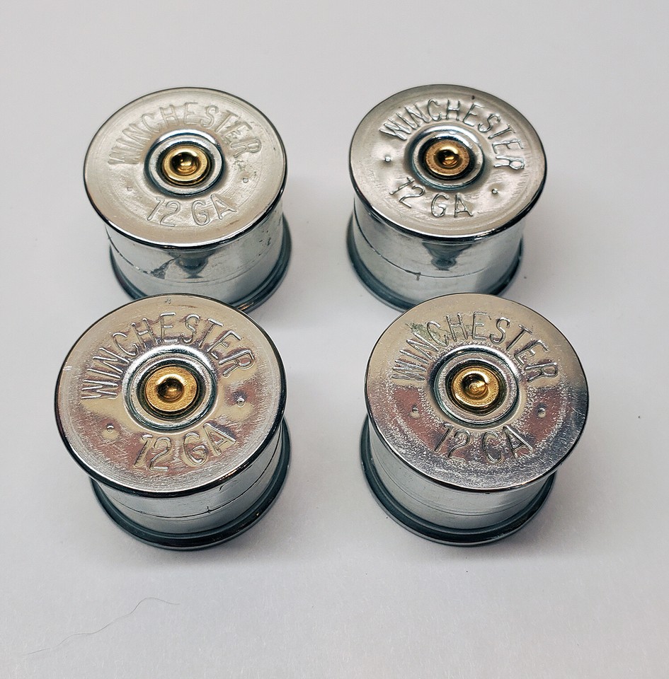 12 Gauge Shotgun Shell Split Shaft Guitar Knobs, made of Recycled 12 ...