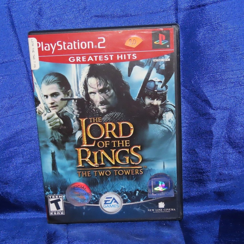 Lord of the Rings: The Two Towers Playstation 2 Video Game - PS2 ...