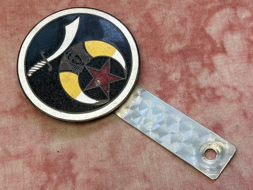 Nice 1950's Masonic lodge, temple, Masons, license plate topper, hot ...