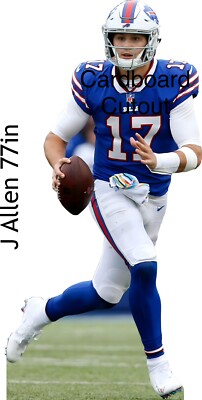 Josh Allen Buffalo Bills Life Size Cardboard Cutout LAST ONE! | eBay