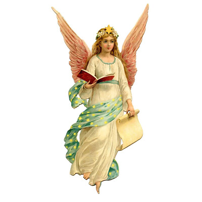 Religious Flying Holy Angel Metal Cutting Dies Scrapbook Card Craft 2 ...