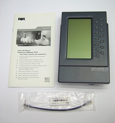 Cisco 7914 Unified IP Phone Expansion Module, 68-2696-01, CP-7914 | eBay