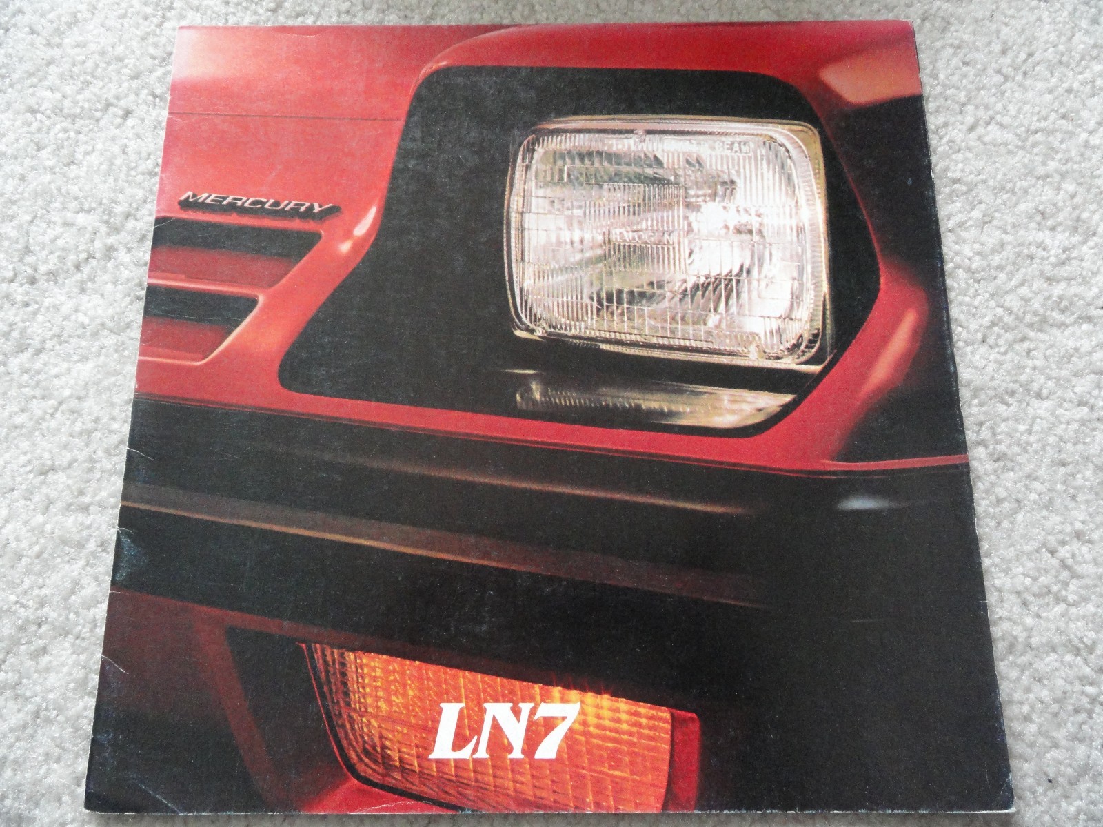 1982 Mercury LN7 Sales Brochure | eBay