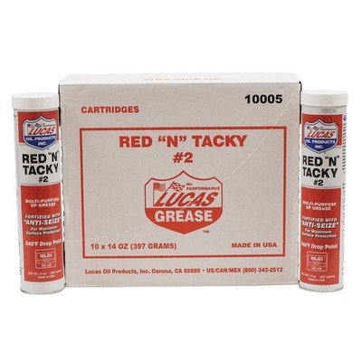 Oem Red "N" Tacky Grease / 10 Tubes/14 Oz. 051-611 | eBay