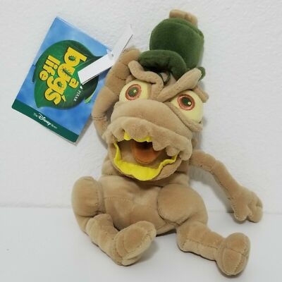 NWT Walt Disney Company A Bugs Life P T Flea Plush Bean Bag Stuffed ...